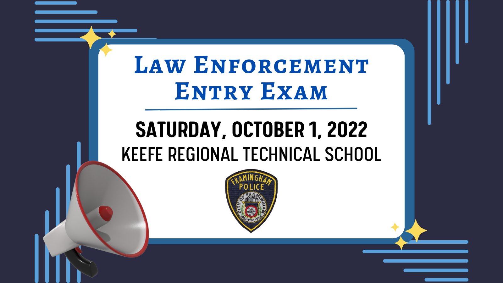 Framingham News - Framingham Police Department Law Enforcement Entry ...